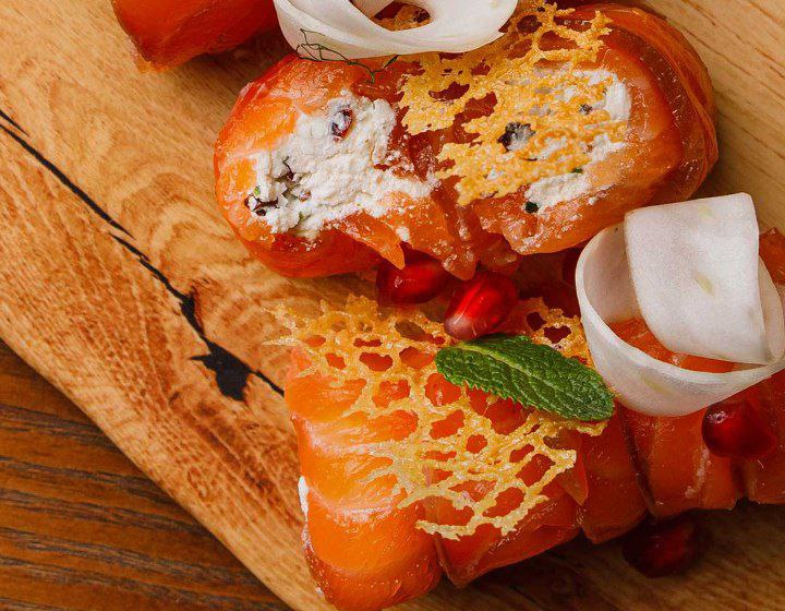 Gefüllte Lachsröllchen :: Gesunde Rezepte von Diana Opitz